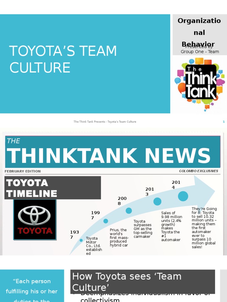 Toyota's Team Culture and Success | PDF | Toyota | Business
