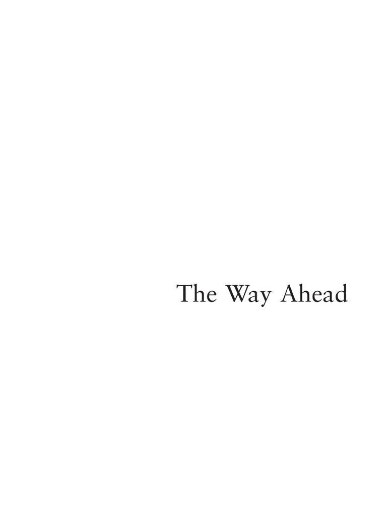 The Way Ahead | PDF | Catholic Church | Trinity