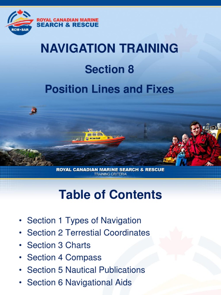 Establishing Ship's Position Techniques | PDF | Compass | Navigation