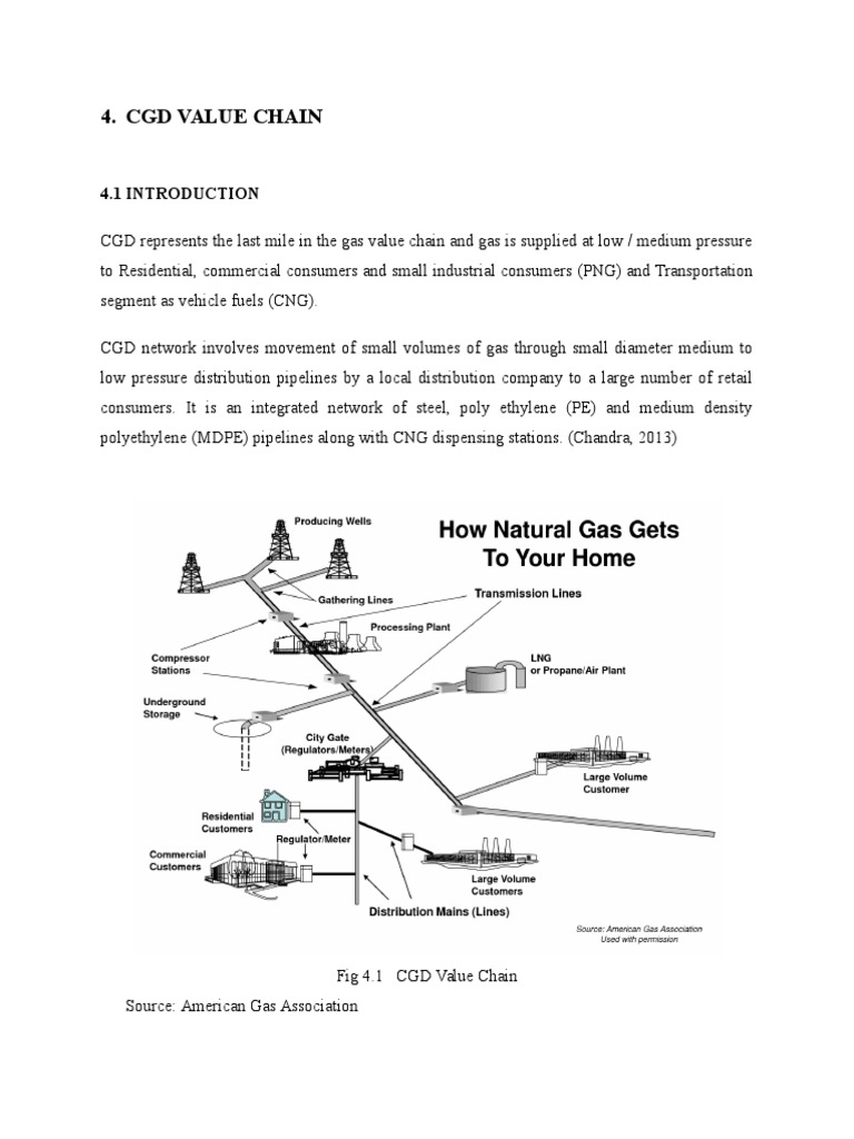 Chapt 4 CGD Value Chain | PDF | Natural Gas | Pipeline Transport