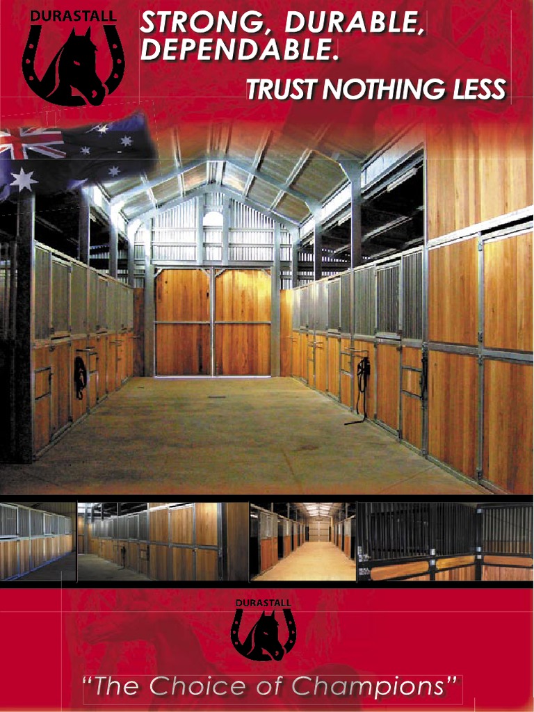 Durastall Stabling Systems | PDF | Galvanization | Door