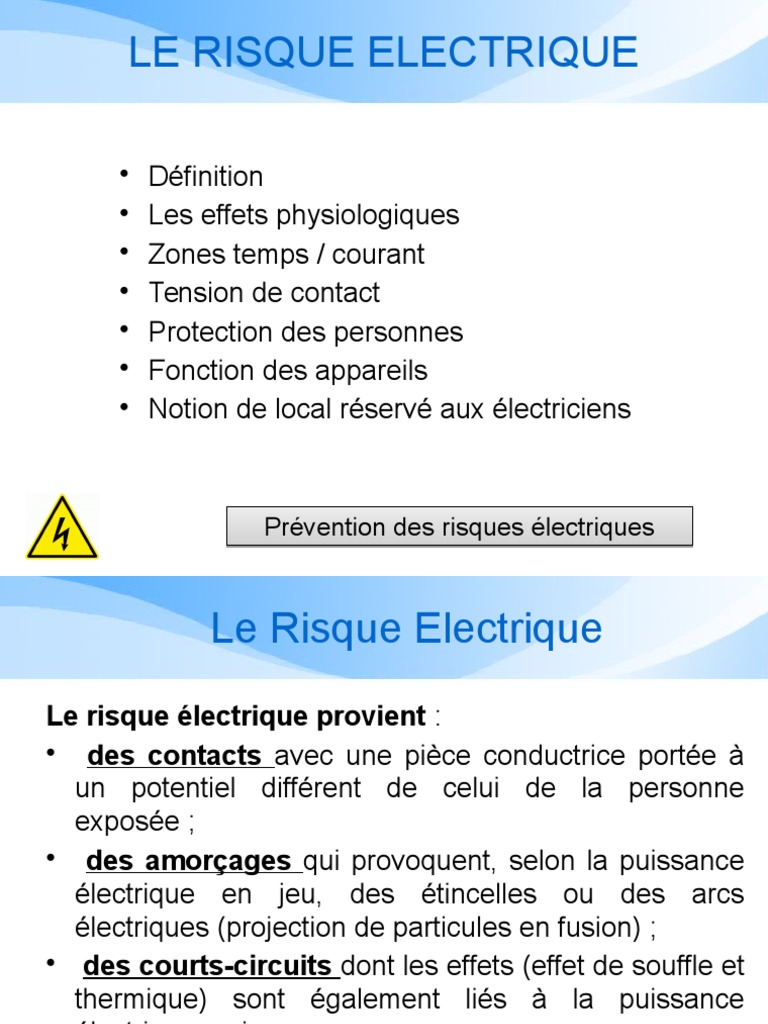 1879 2 Pre Le Risque Electrique | PDF | Électricité | La nature
