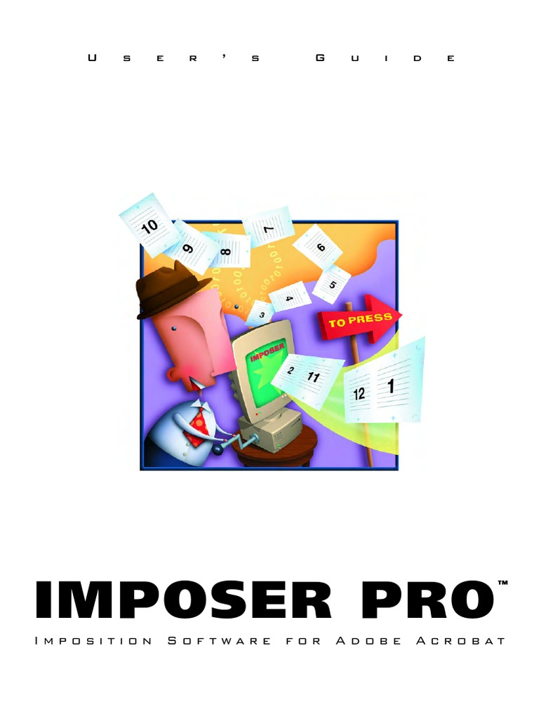 Imposer Pro Acrobat Manual | PDF | Page Layout | Bookbinding