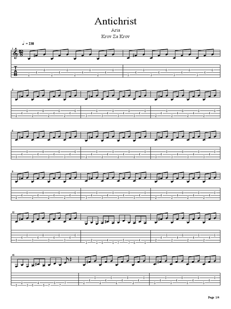 Arija - Antihrist | PDF | Foreign Language Studies