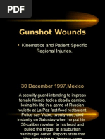 Blast Injuries & Gunshot Wounds | PDF | Explosion | Major Trauma