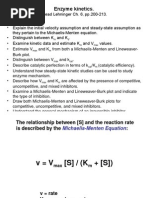 Enzyme Kinetics Practice Problems | PDF | Enzyme Kinetics | Enzyme ...