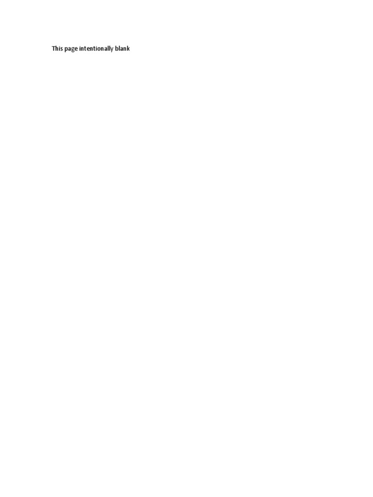 Intentionally Blank Page Notice | PDF