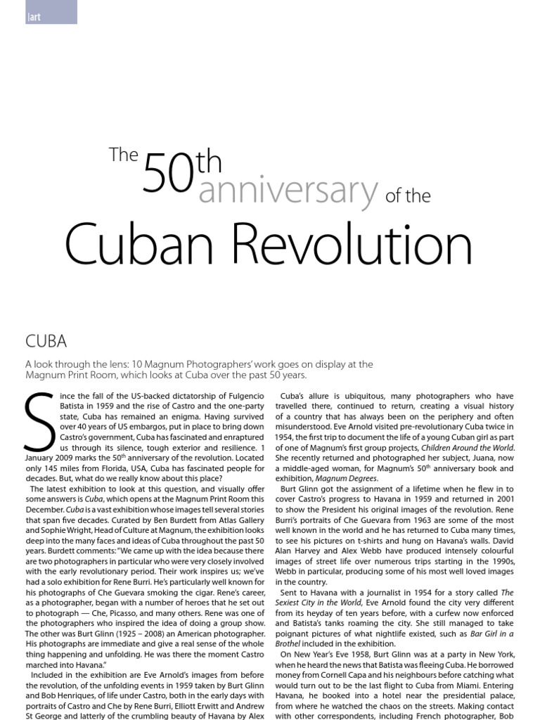 Cuba Revolution | PDF | Fidel Castro | Cuban Revolution