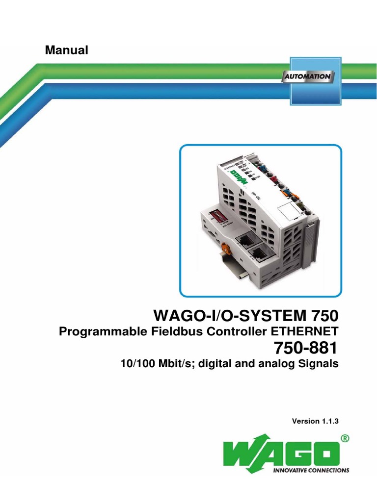 Catalogo PLC Wago PDF | PDF | Communications Protocols | Input/Output