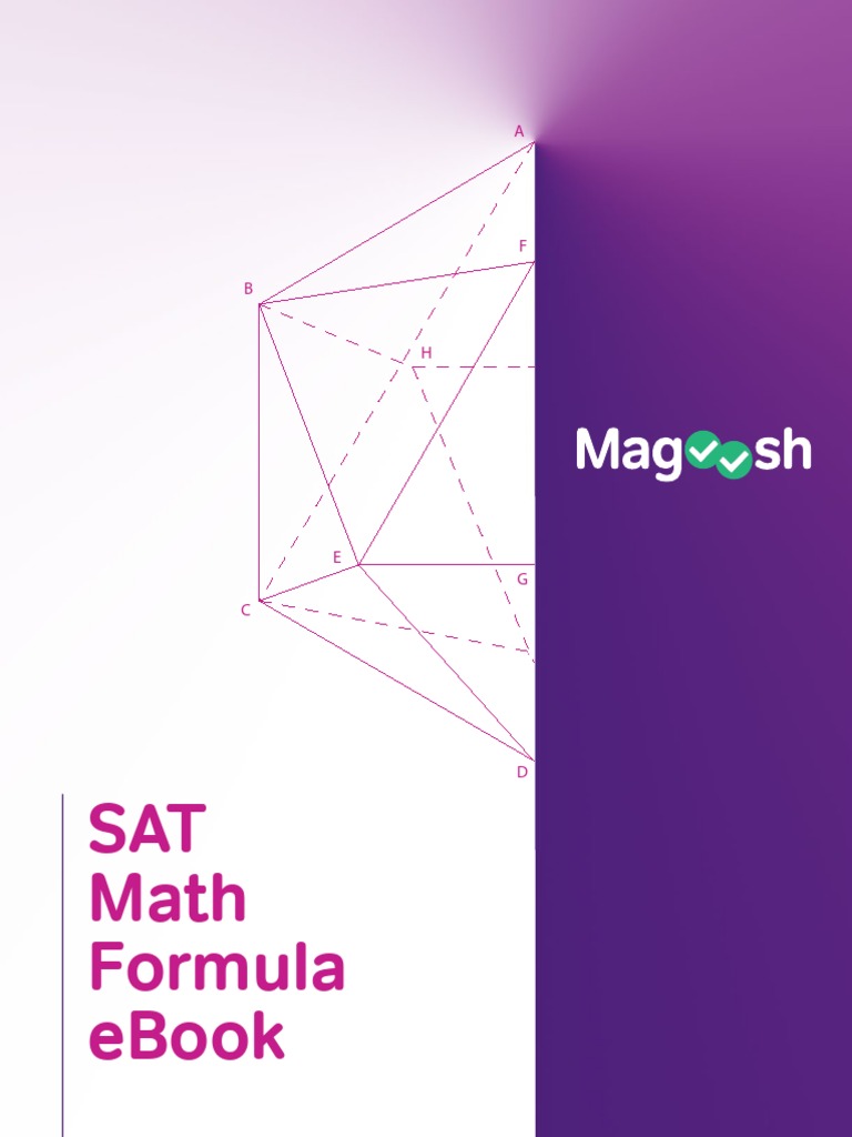 SAT Math Formula Ebook | PDF | Triangle | Factorization