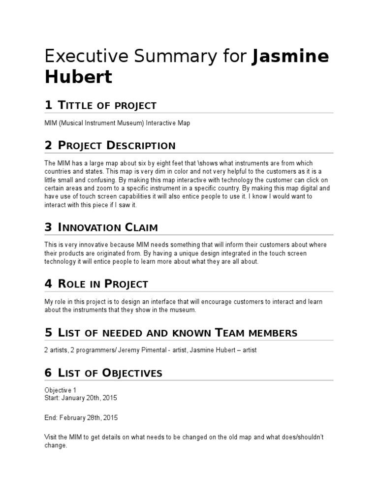 Executive Summary | PDF | Computers | Technology & Engineering