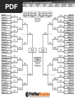 Battle 4 Atlantis 2024 Tournament Bracket | PDF | Espn