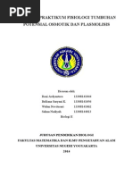 Laporan Biologi (Plasmolisis & Krenasi) | PDF