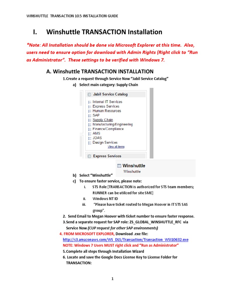 Winshuttle Installation Guide PDF | PDF | Utility Software | Computer File