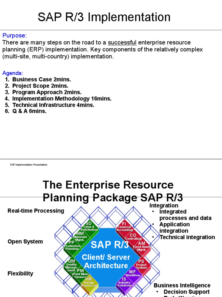 Implementation Presentation | PDF | Sap Se | Business