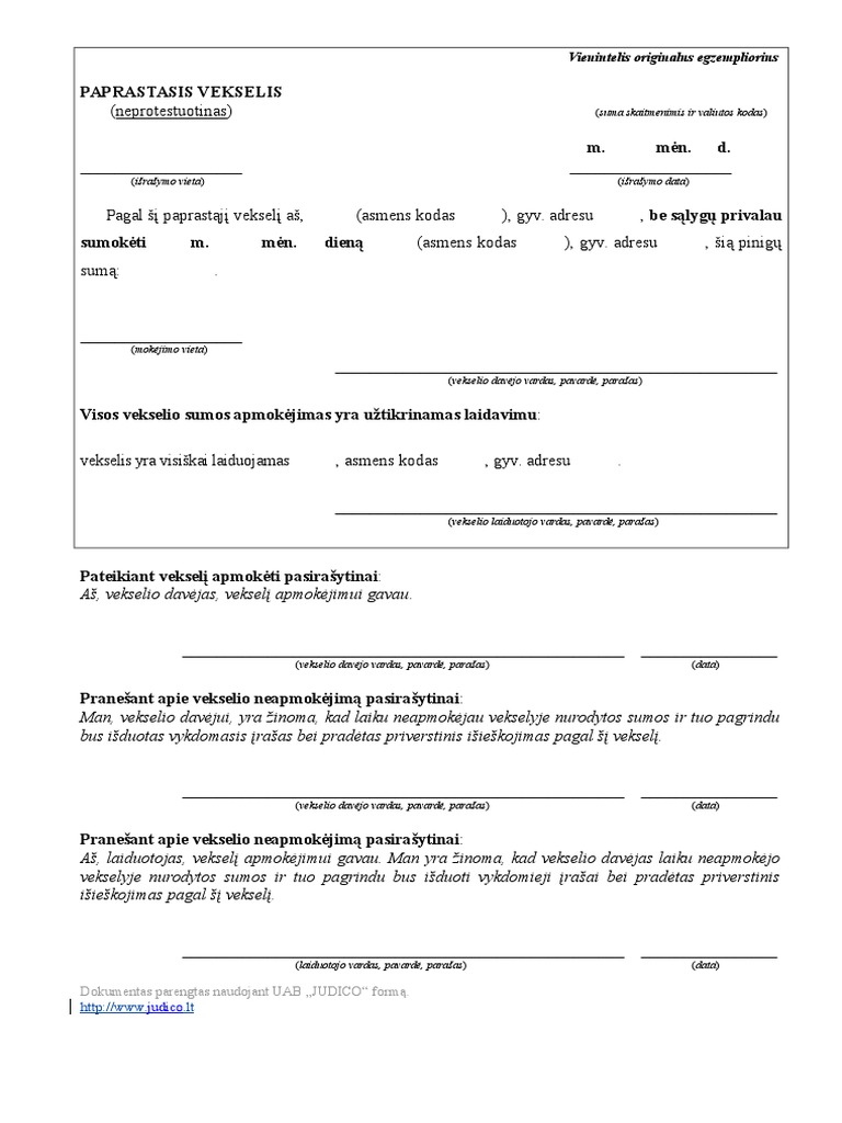 Vekselis (Su Laidavimu) | PDF