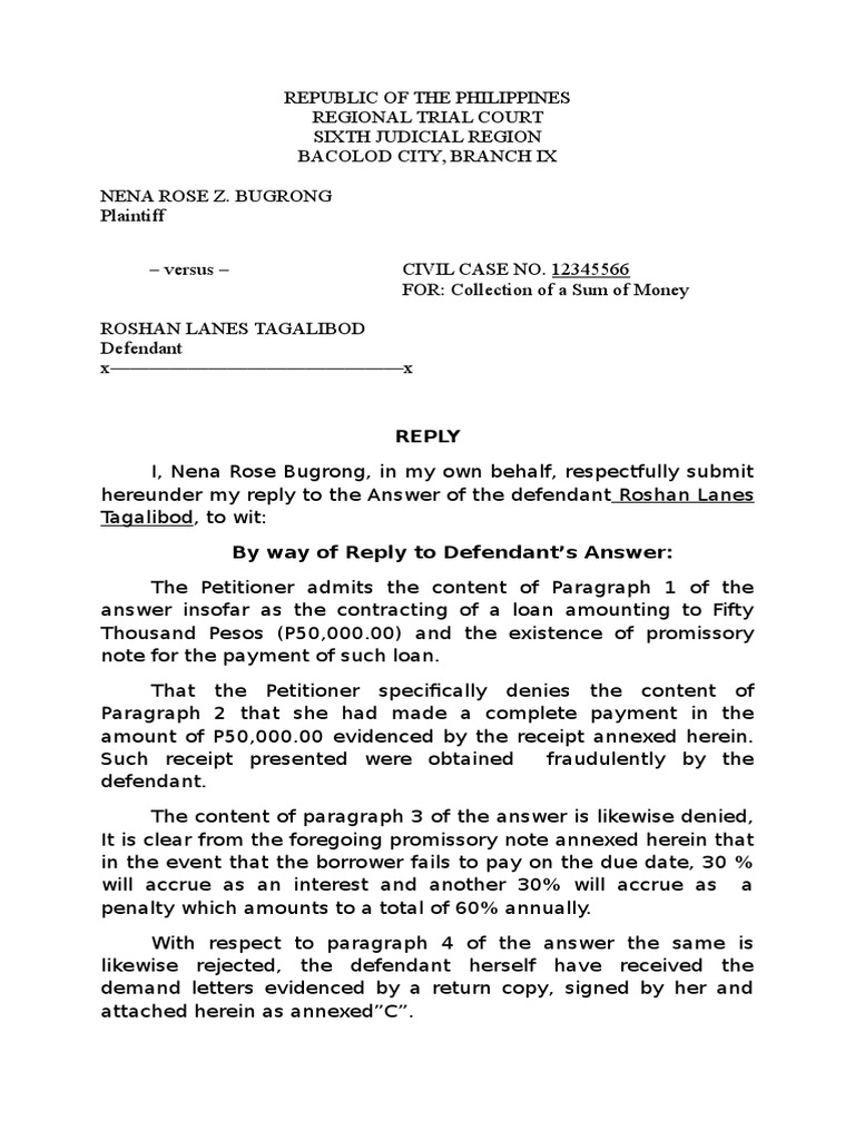 REPLY Final Legal Form