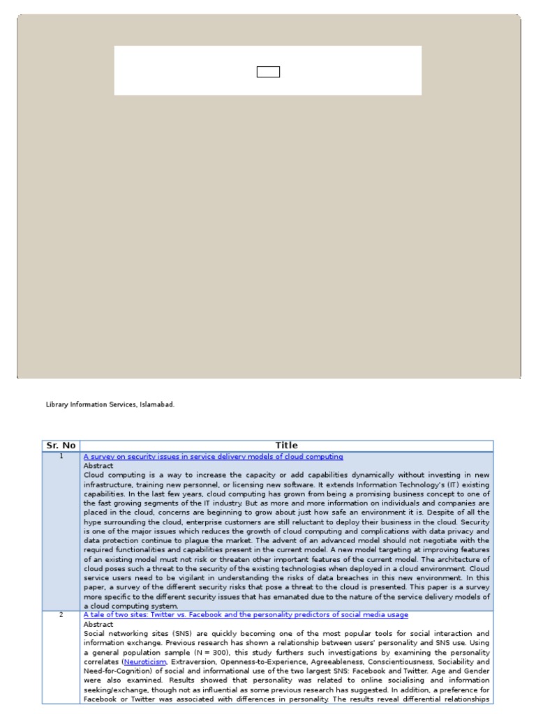 Top 25 Articles of Computer Science | PDF