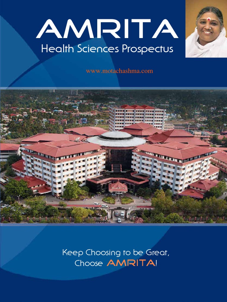 Amrita MBBS Admission 2015 Information Brochure | PDF | Doctor Of ...