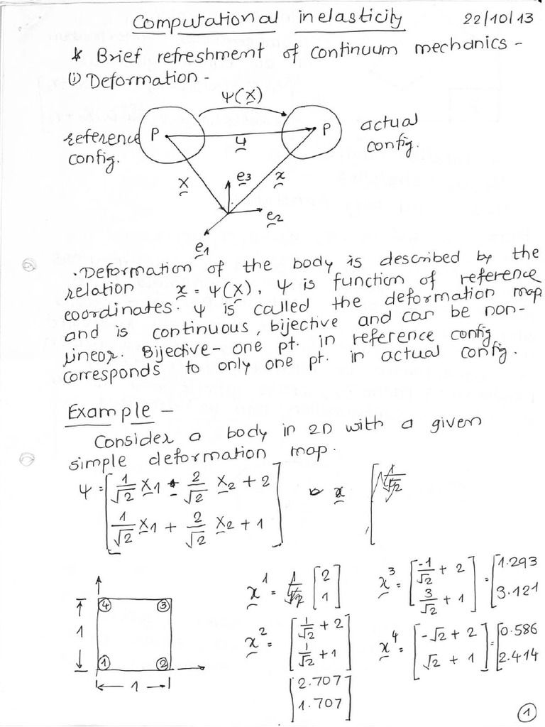 Computational Inelasticity Notes PDF | PDF