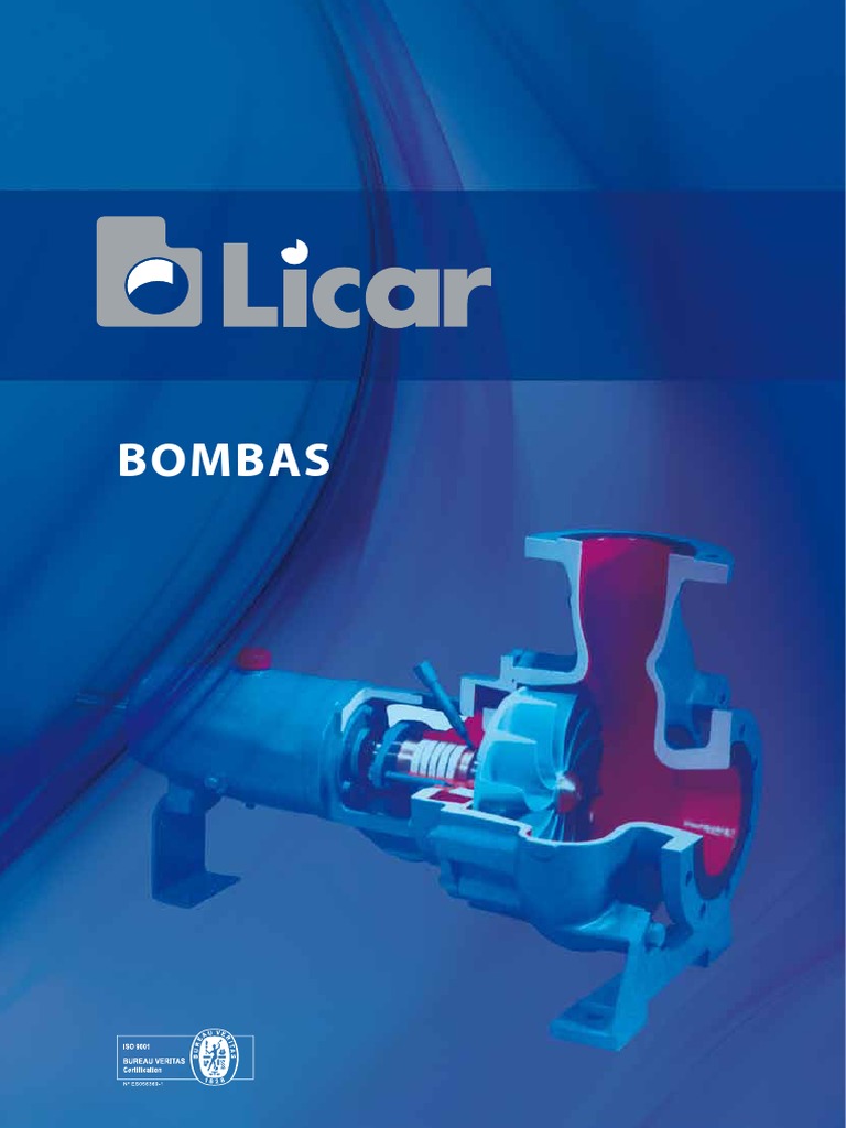 Licar Bombas | PDF | Bomba | Transmisión (Mecánica)