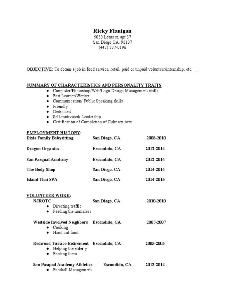 2015 Resume | PDF