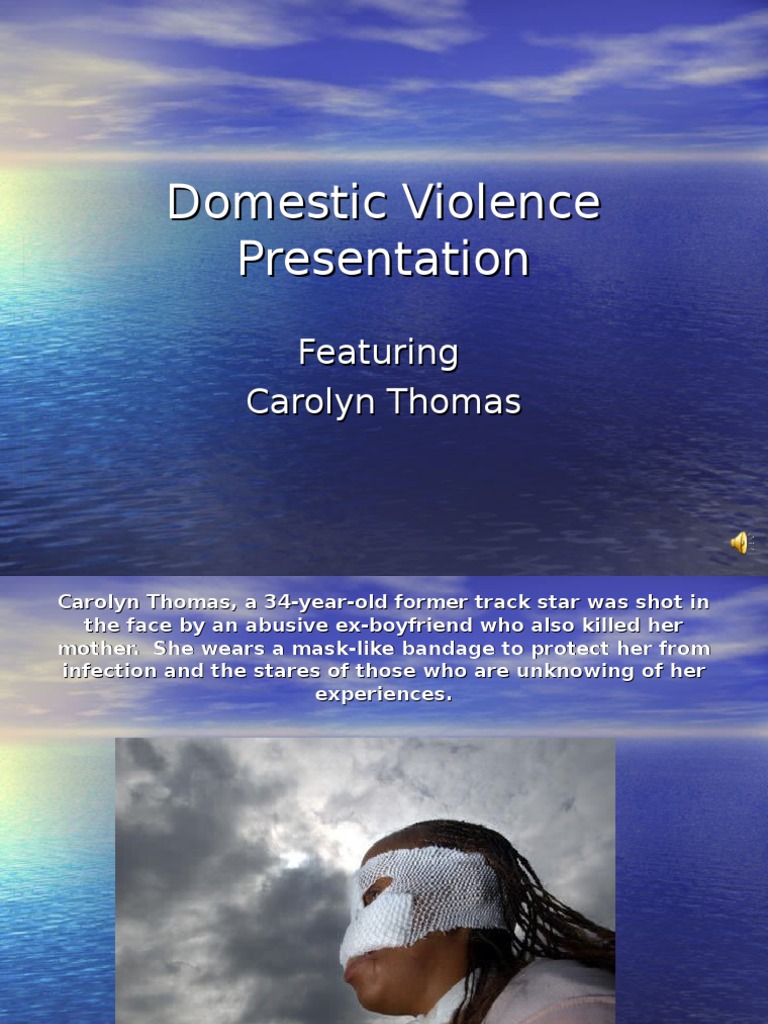 DomesticViolencePresentation.ppt | Domestic Violence | Violence