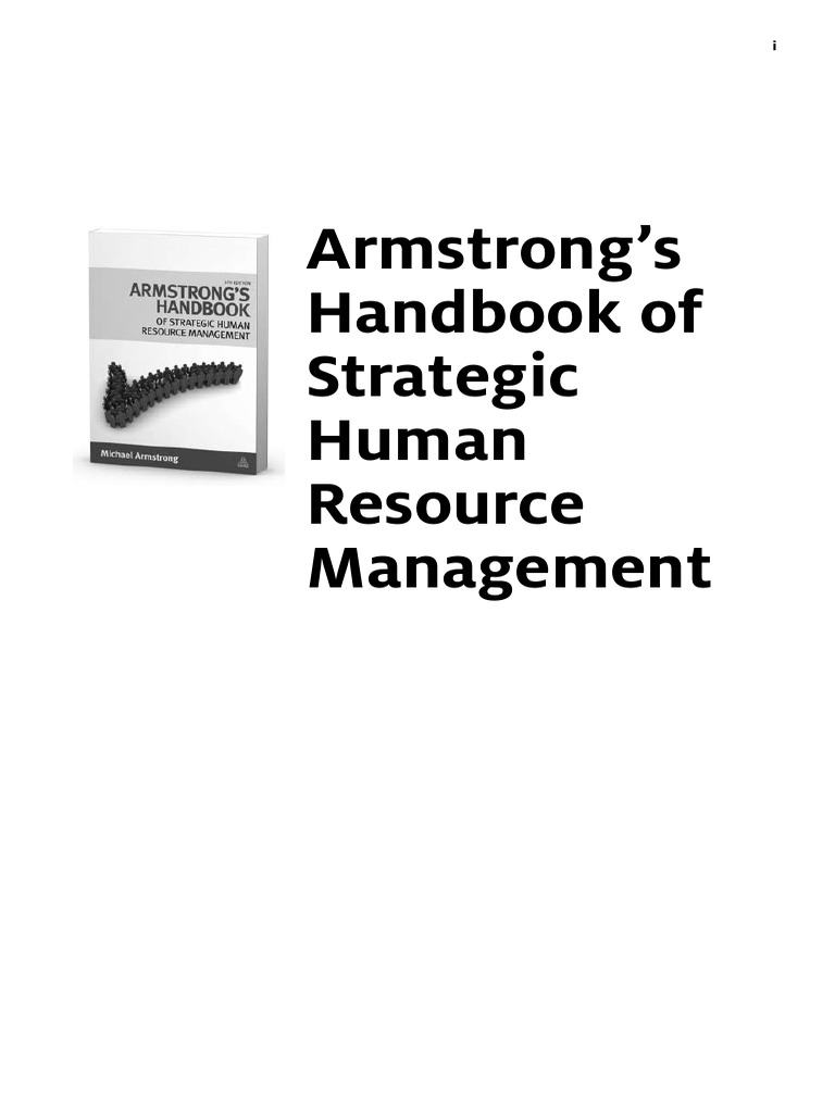 Armstrong's HRM | PDF | Human Resource Management | Motivation