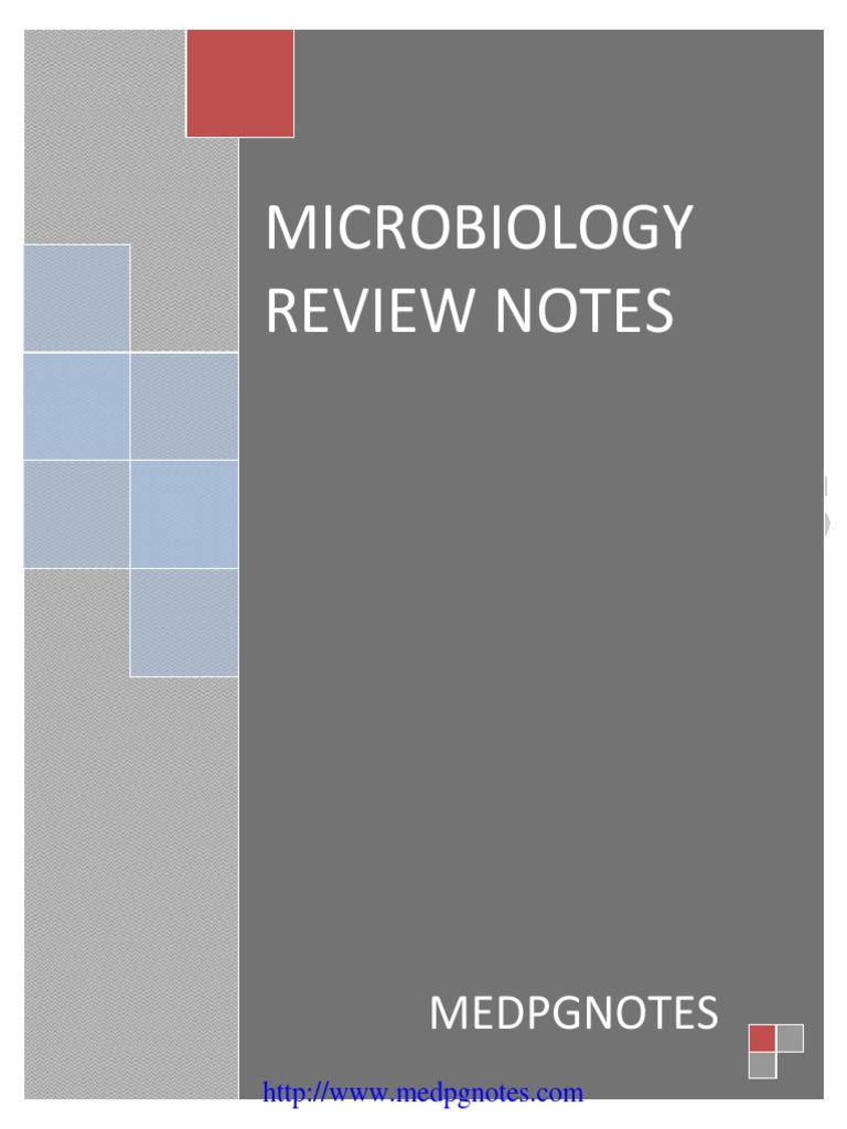 Free Ebook - Microbiology Review Notes by Medpgnotes | PDF ...