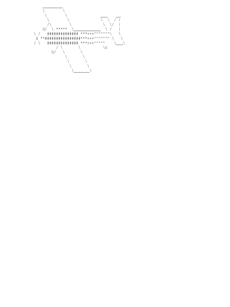 Ascii Art Plane | PDF
