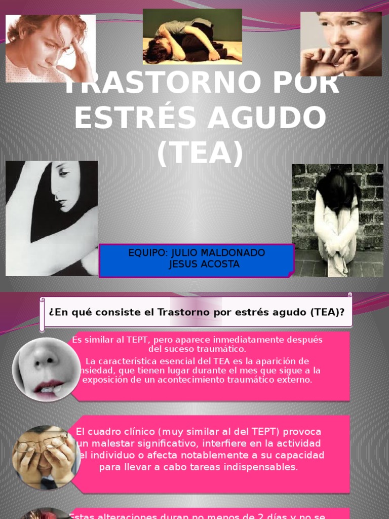 Estres Agudo | PDF | Trastorno de estrés postraumático | Trauma psicólogico