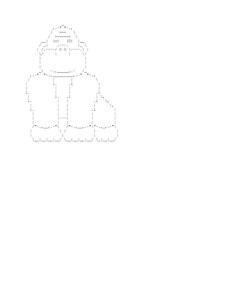 ASCII Art Gorilla | PDF