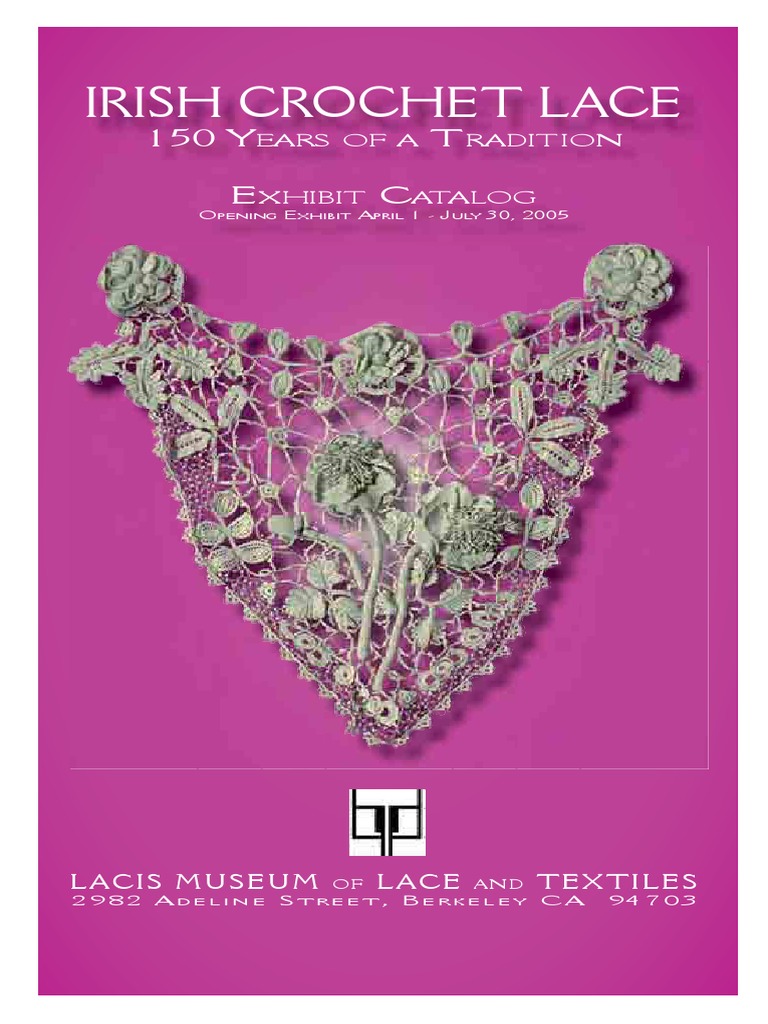 Irish Crochet Lace Exhibit Catalog | PDF | Crochet | Textiles