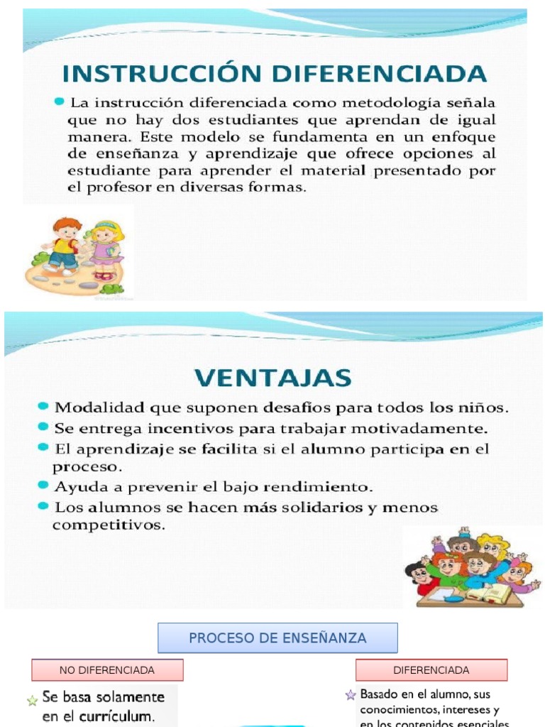 instruccion diferenciada.ppsx | Aprendizaje | Maestros