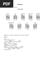 Oasis Wonderwall Guitar Tabs Pdf