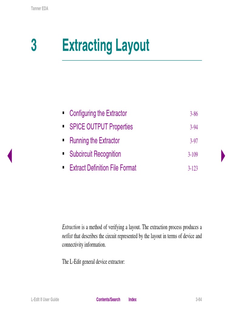 Extract Layout and Generate SPICE Netlist | PDF | Mosfet | Field Effect Transistor