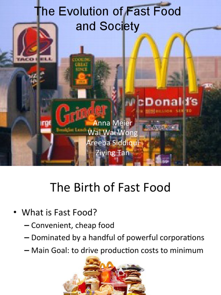 Fast Food: Meaning and Impact | PDF | Food And Drink | Nutrition