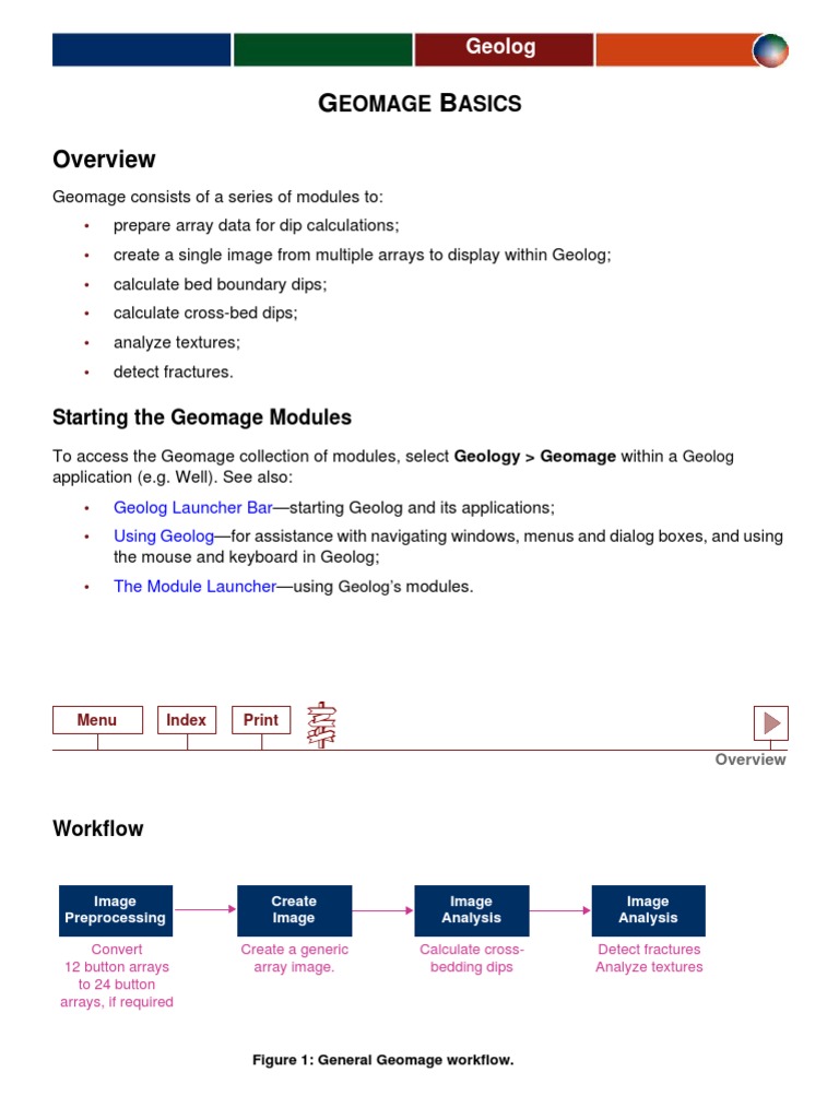 Geomage 01 Basics PDF | PDF