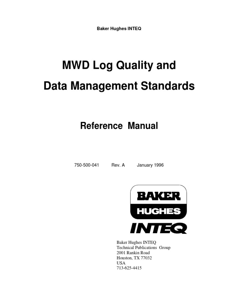 MWD Log Quality & Standards | PDF | Petroleum Reservoir | Permeability ...