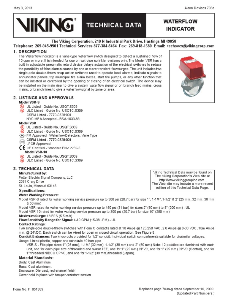 Waterflow Indicator PDF | PDF | Pipe (Fluid Conveyance) | Switch