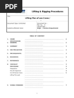 Lifting and Rigging Procedures for Piping | PDF | Elevator | Crane ...