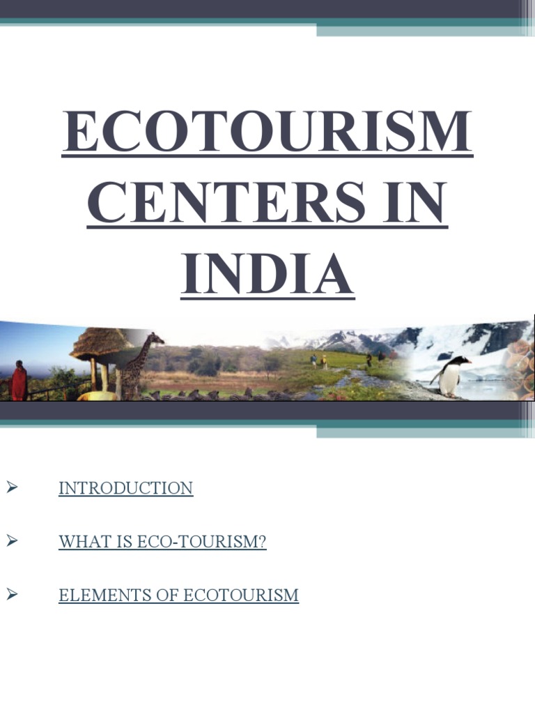 Eco Tourism PROJECT | PDF | Service Industries | Tourism