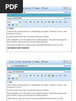 Part 6 Uasa Short Communicative Message - 1 | PDF | Communication