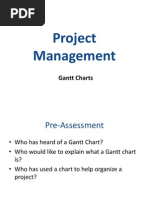 How To Create A Gantt Chart Using Project Libre | PDF