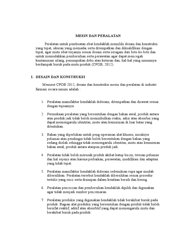 Desain Dan Konstruksi FARINDUS | PDF