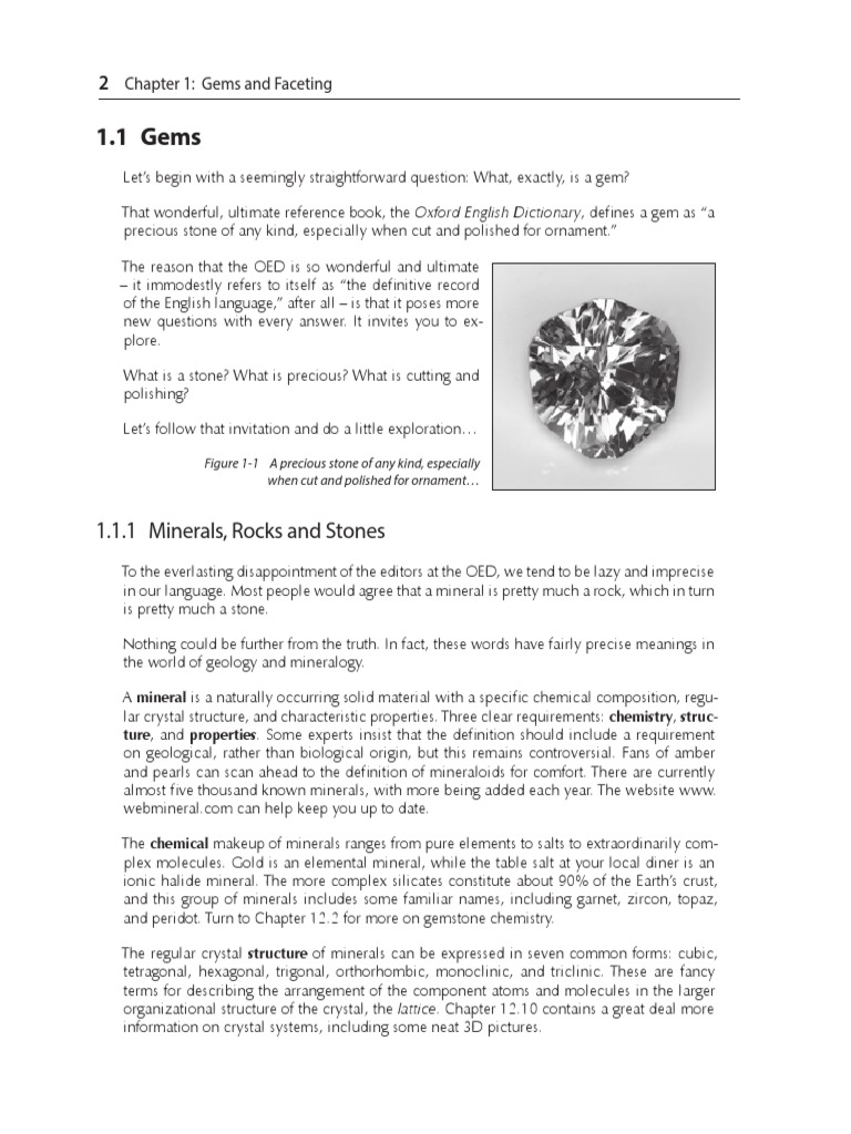 Understanding Gems and Minerals | PDF