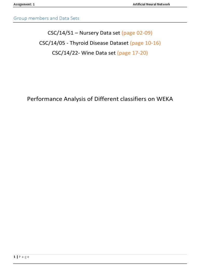 Weka Sample | PDF | Statistical Classification | Cross Validation (Statistics)