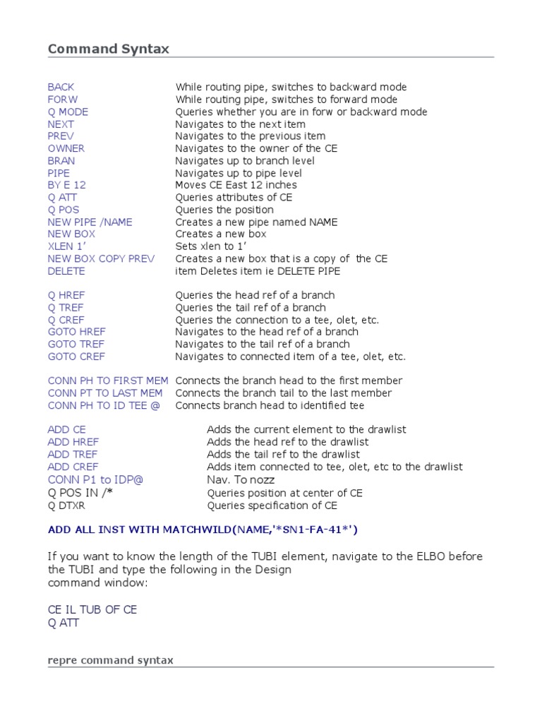 Command Syntax: Conn P1 To Idp@ | PDF | Blue | Plane (Geometry)