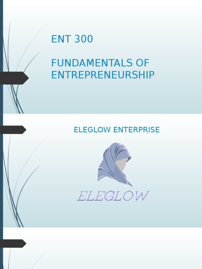 ENT 300 Presentation | PDF | Entrepreneurship | Venture Capital