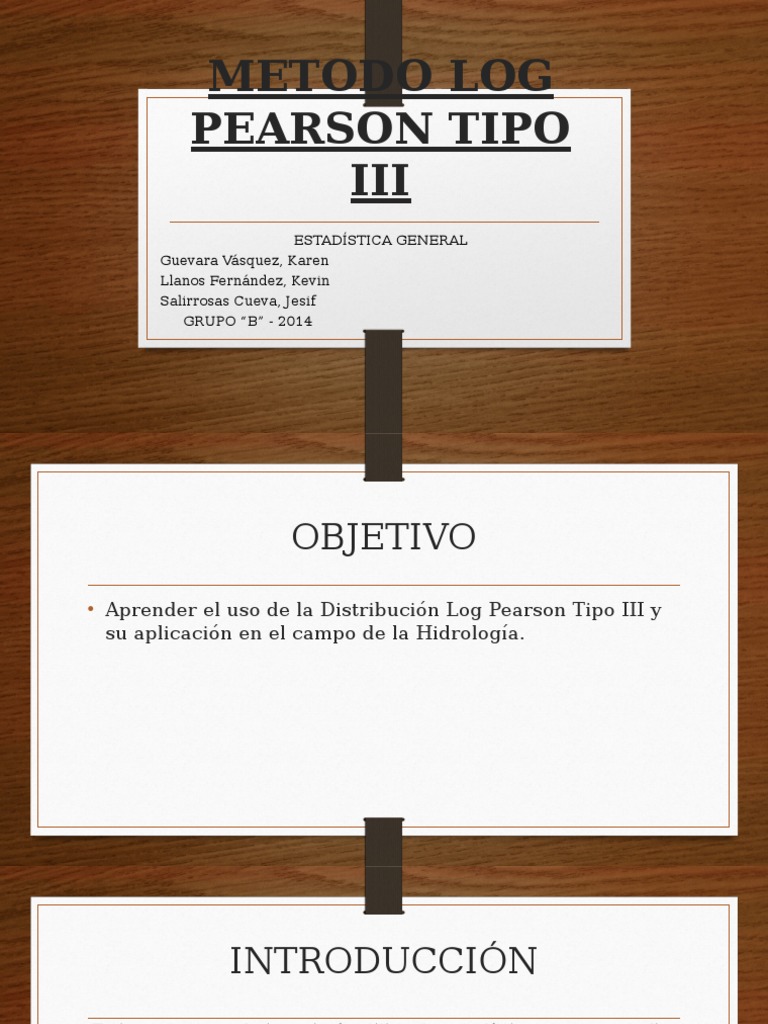 Aplicación del Método Log Pearson III | PDF | Histograma | Estadísticas